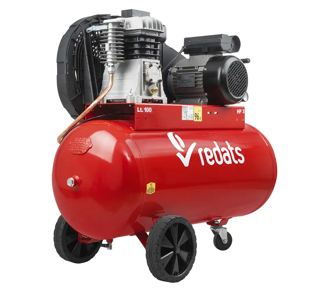 Piston compressor 100L 2.2 kW - 230V REDATS - REDATS