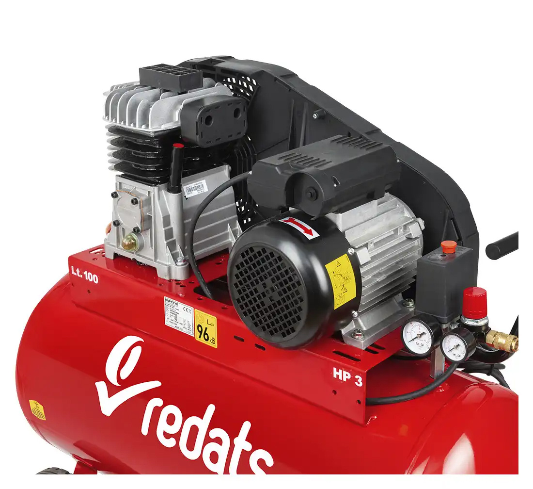 Piston compressor 100L 2.2 kW - 230V REDATS - REDATS