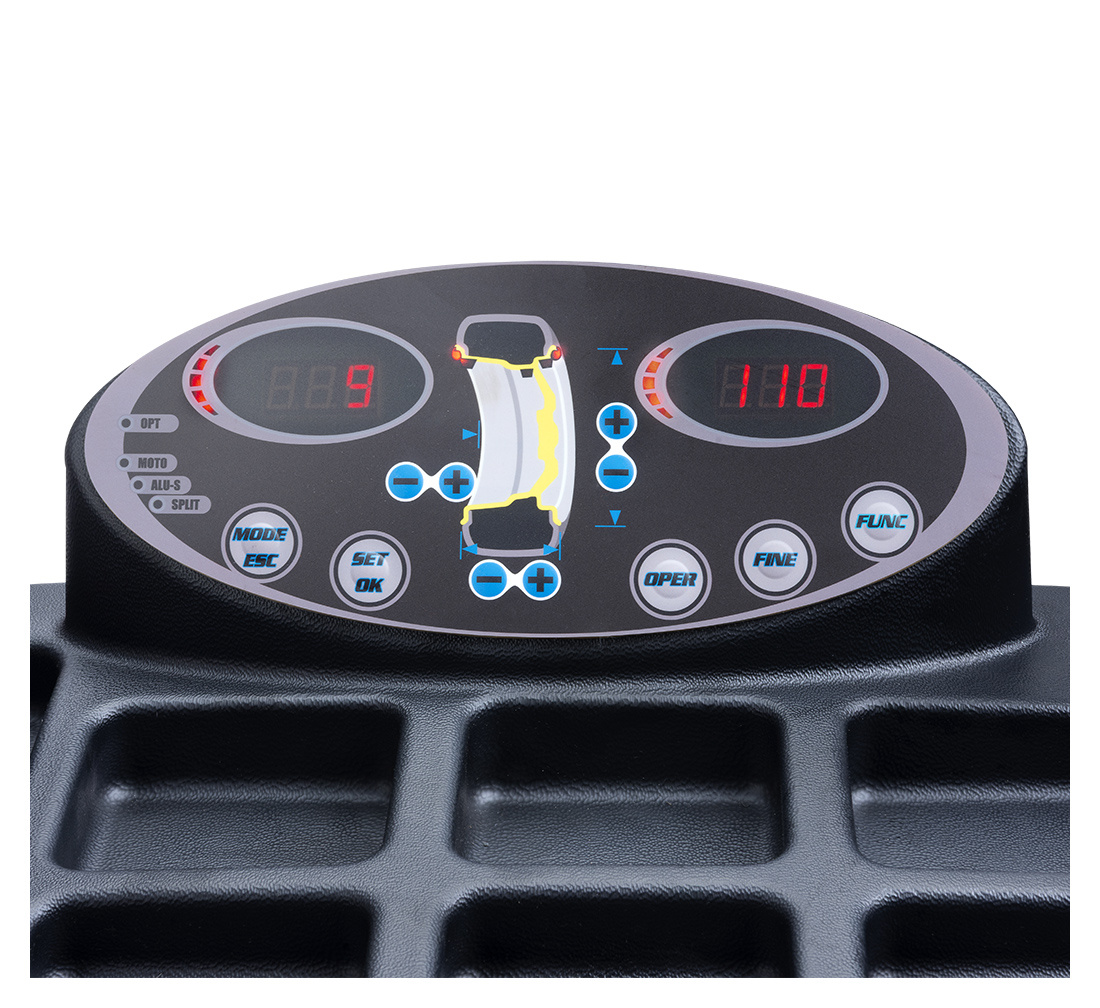 Semi-automatic manual wheel balancer REDATS W-110 230V or 12V - REDATS