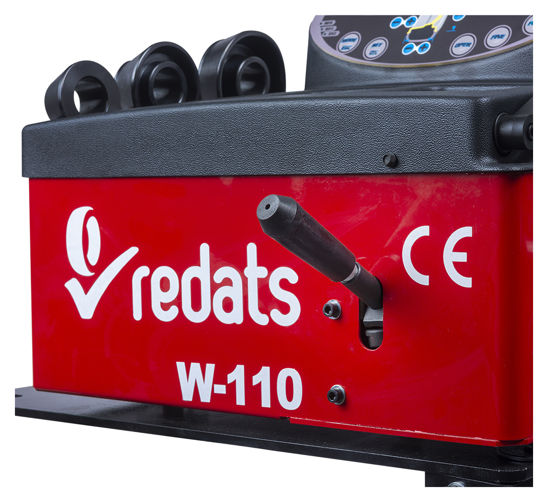Semi-automatic manual wheel balancer REDATS W-110 230V or 12V - REDATS